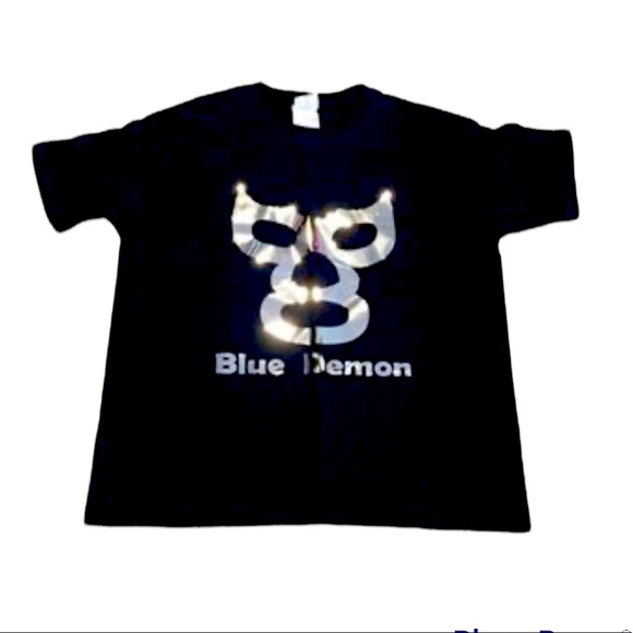 Shirts & Tops | Blue Demon Wrestler Shirt | Poshmark